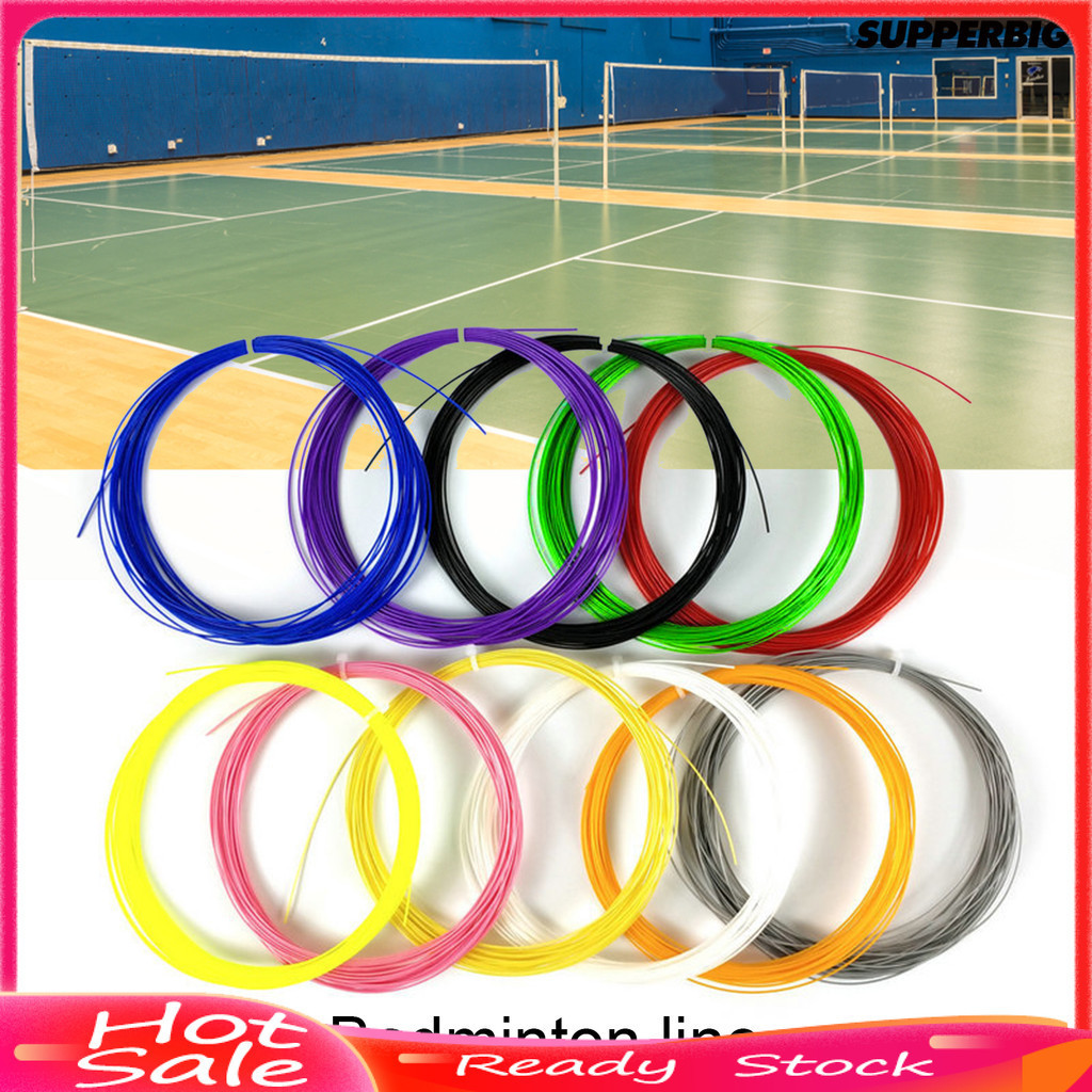 11 Colors Badminton Racket Line for Player Flexible Badminton String ...