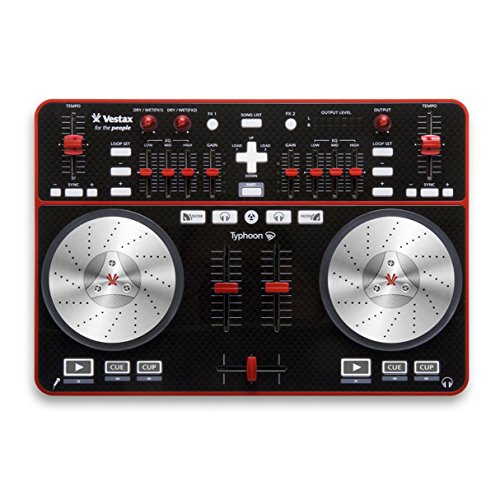 Vestax DJ Controller Typhoon Typhoon Windows/Macintosh Compatible ...