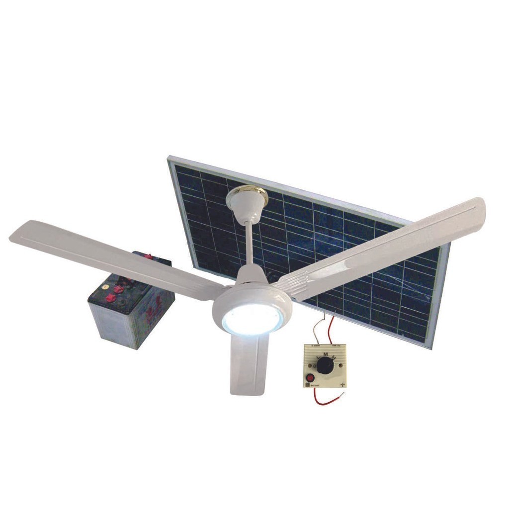 12V BLDC battery energy conservation with led light 56inch DC solar ...