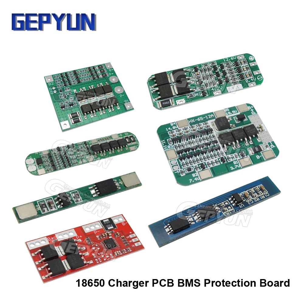 1S 2S 3S 4S 5S 6S 3A 15A 20A 30A Li-ion Lithium Battery 18650 Charger PCB BMS Protection Board ...
