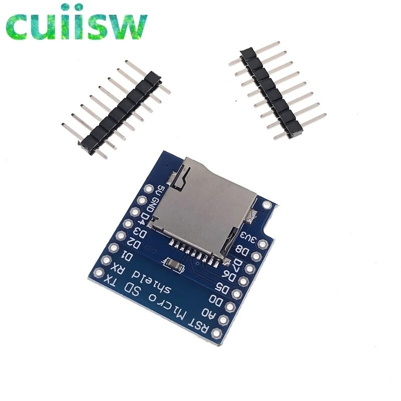 Micro SD Card Shield For WeMos D1 Mini TF WiFi ESP8266 Compatible SD ...