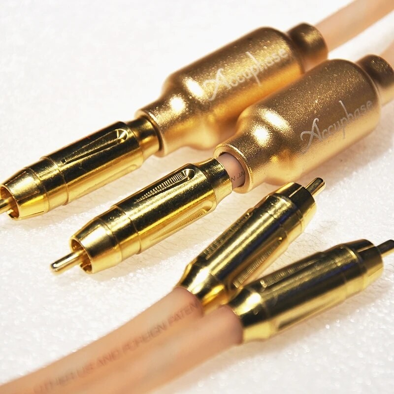 Accuphase RCA Audio Signal Cable Pure Copper HiFi Audio Tube Amplifier ...
