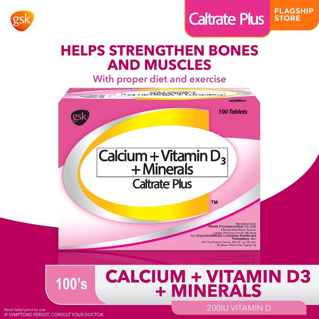 Caltrate Plus 100 Tablets (FREEBIE) | Shopee Philippines