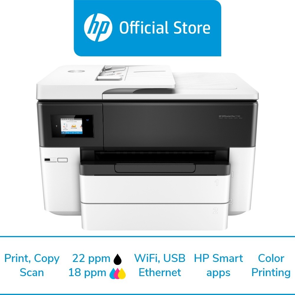 HP OfficeJet Pro 9720 | 9730 A3 Wide Format All-in-One Printer - Print,Fax, Scan, Copy, and ...