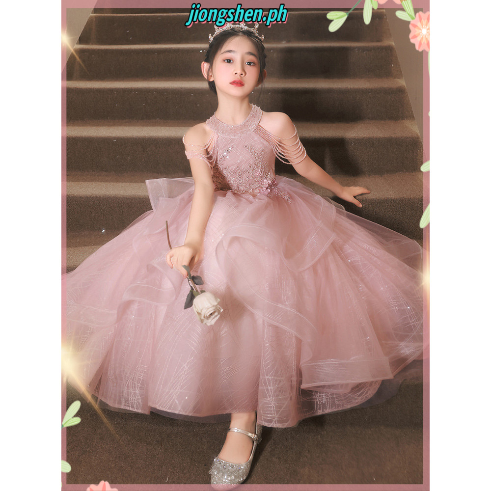 luxury girl childrens party dress for Kids prom Child dresses pageant ...