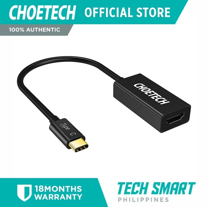 CHOETECH USB C to HDMI Adapter to 4K HDMI Single Port Adapter for ...
