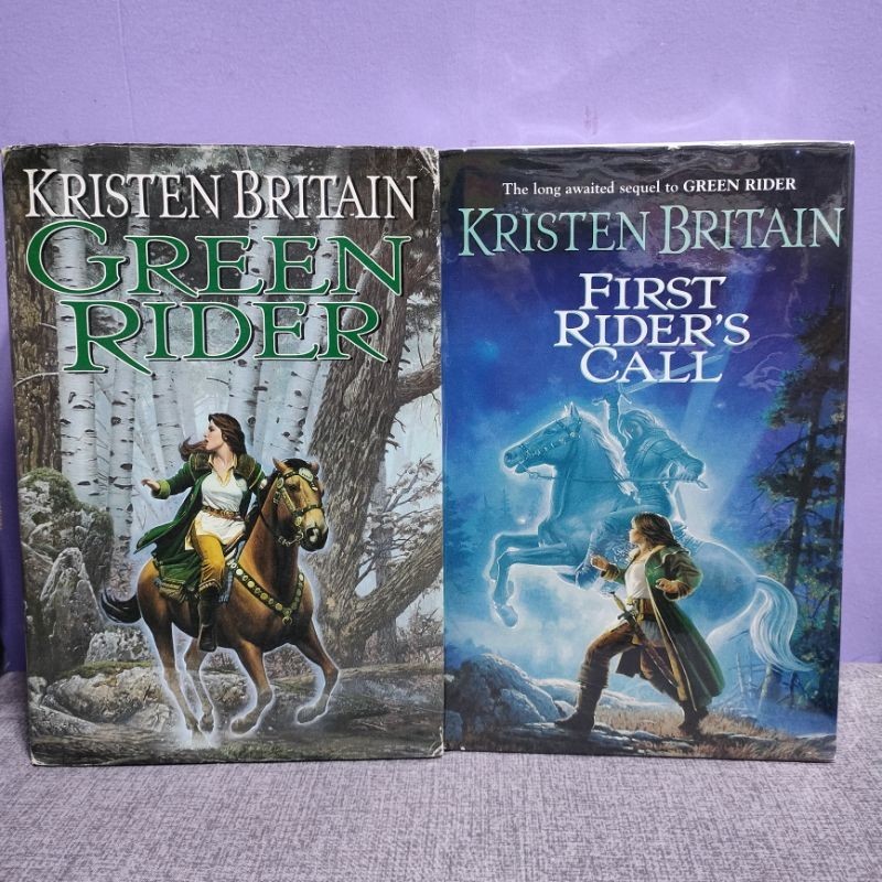 Green Rider + First Rider's Call by Kristen Britain (Hardcover ...