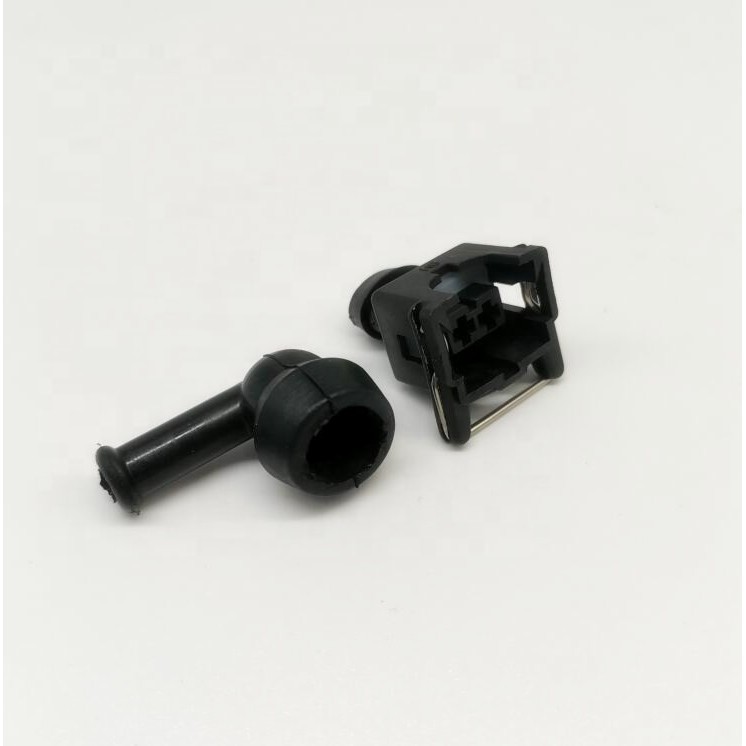 2 Pin Jetronic/Minitimer EV1 fuel Injector Auto Connector with 90 ...