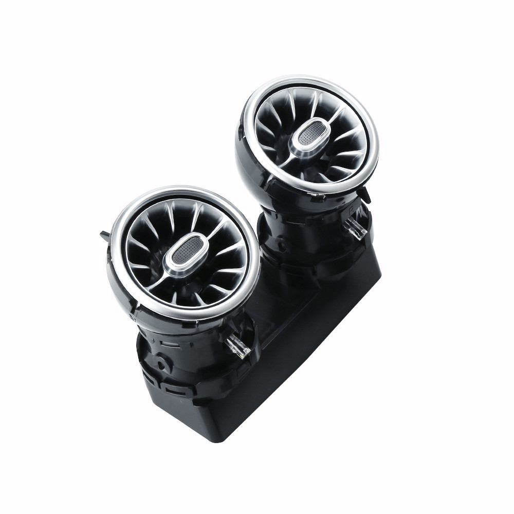 HYD 7 Colors Front and Rear AC Air Vent with Ambient Lights For ...