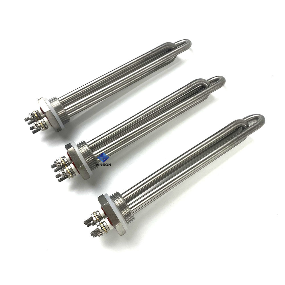 12V 600W 200mm SS304 Immersion Heating Element for Solar Water Heater ...