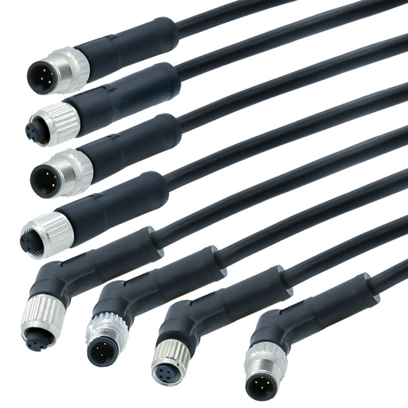 M5 M8 M12 M16 Connector Cable 2 3 4 5 6 8 12 17 Pin IP68 Waterproof ...