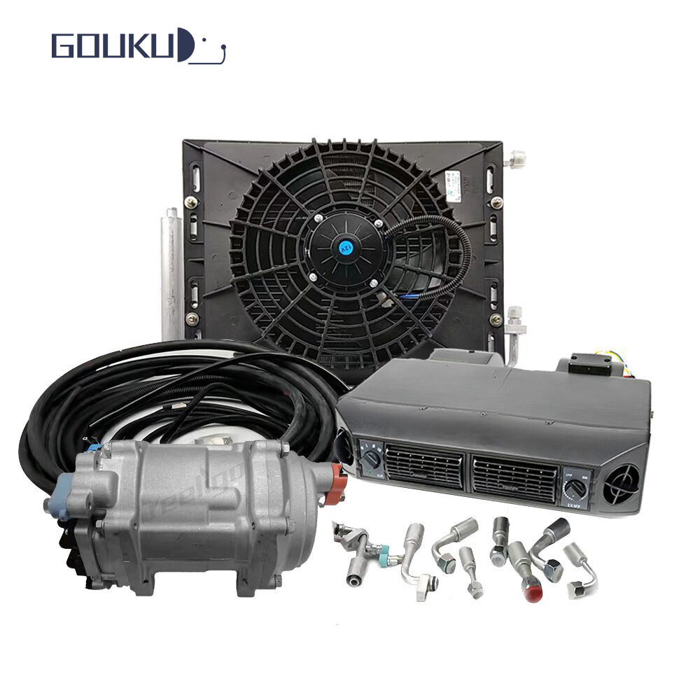 Under Dash Car Air Conditioning Kit 12V Cooling Evaporator electrical ...