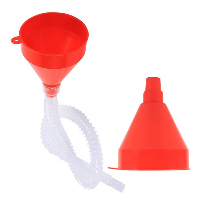 Plastic Oil Funnel with Filter Screen & 50mm Long Hose | Shopee Philippines