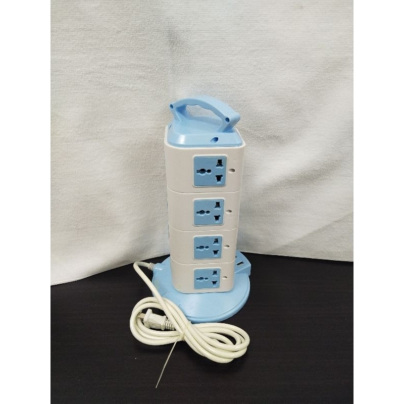 UNIVERSAL EXTENSION TOWER CORD ADAPTERS ADAPTOR SOCKET TOWER WITH USB ...