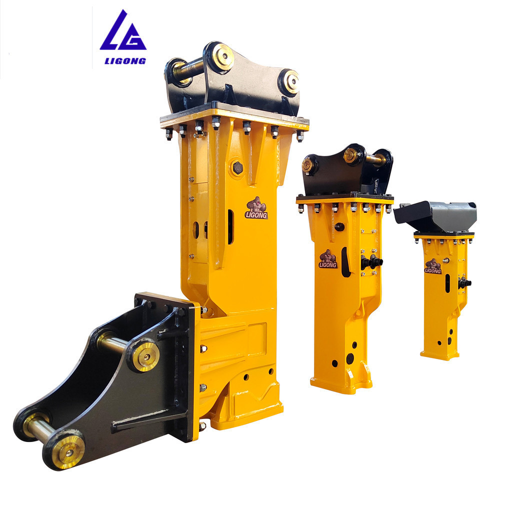 hydraulic hammer with side bracket and piling chisel for piling project ...