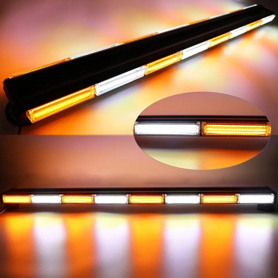 LED Strobe Flashing Light Bar Two Sides High Intensity Emergency ...