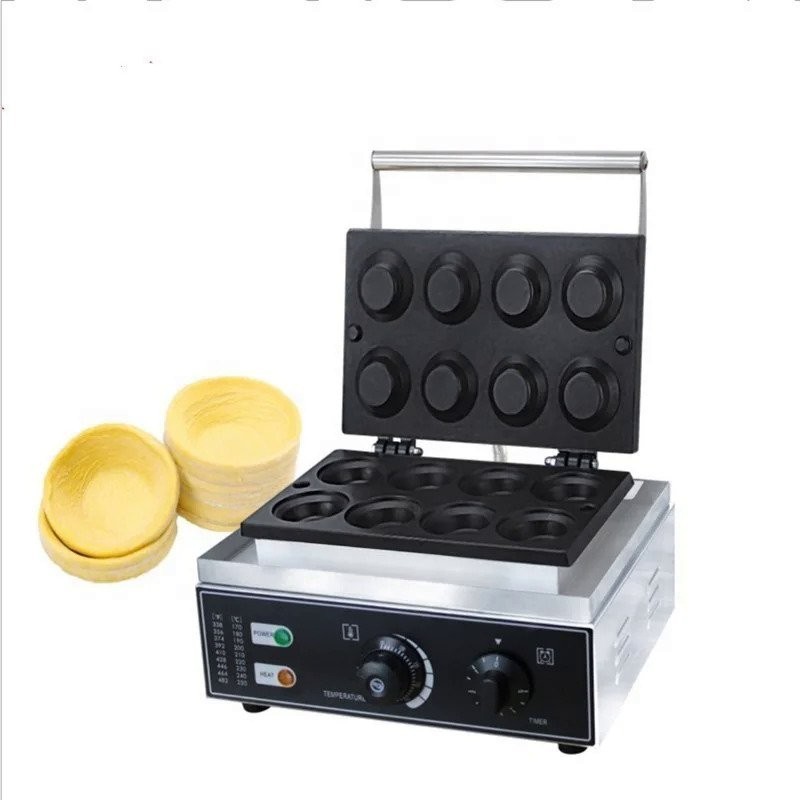 JUR9 2022 Top Selling Snack Machine 8PCS Commercial Egg Tart Skin/Shell ...