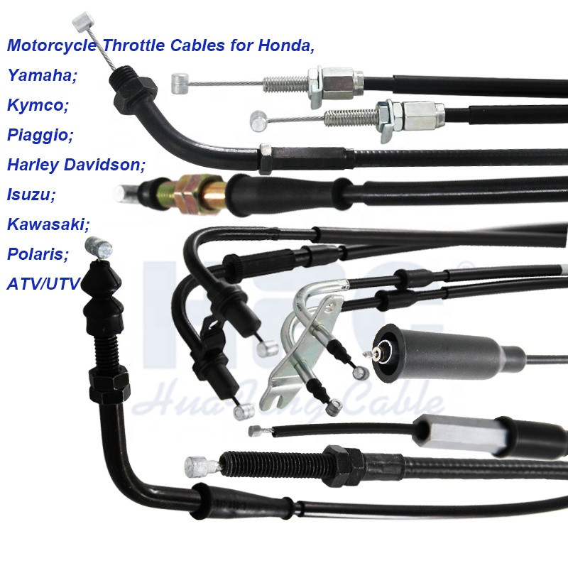 OEM Standard PVC Tub Motorcycle Parts Control Cable Motorcycle Throttle ...