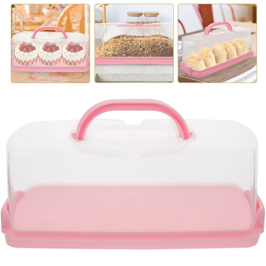 Food Containers Cupcake Boxes Cake Carrier Plastic Cake Keeper Cake ...