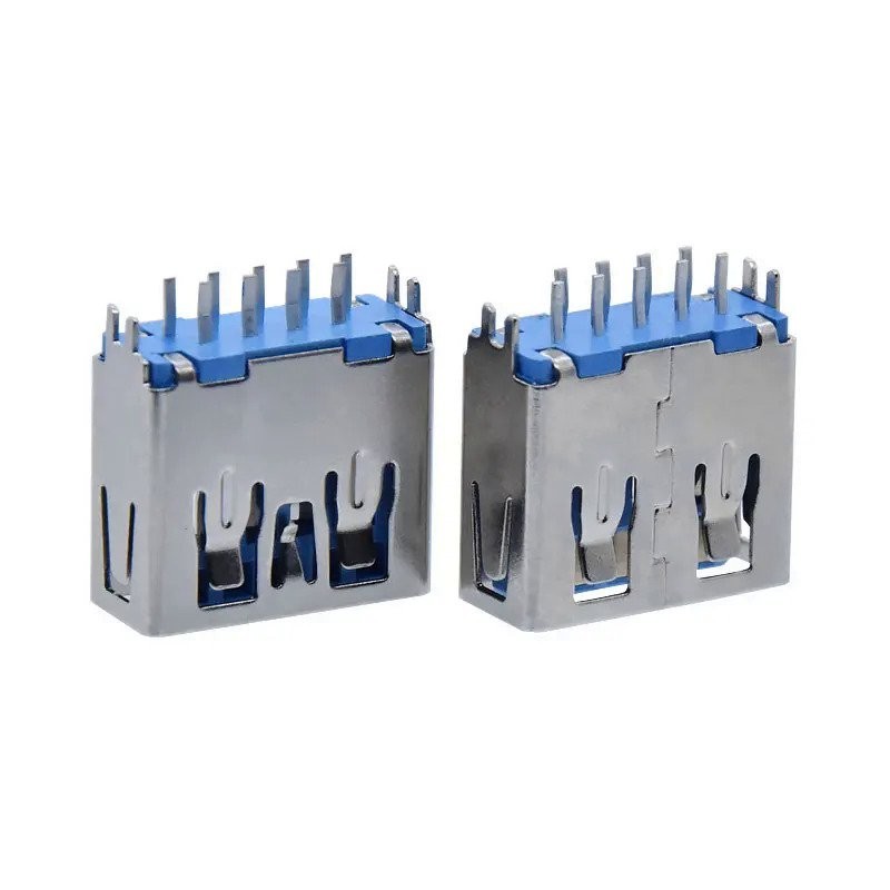 9PAC Kandens Splint USB 3.0 Female Jack 9 Pin Vertical USB A Receptacle ...