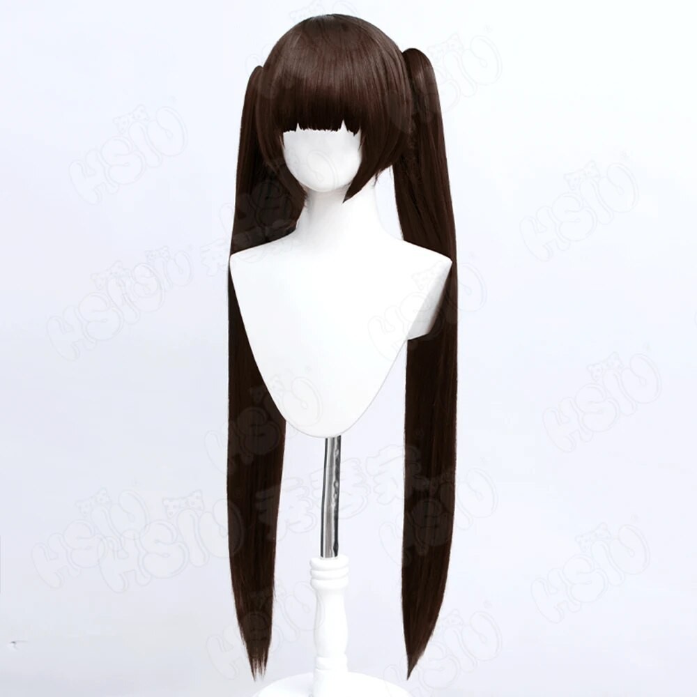 59l Game The Goddess of Victory cosplay Nero Cosplay Wig Brown Double ...