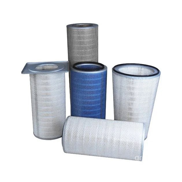 Cylindrical Filter Element Gas Turbine Intake Cartridge Air Filter ...