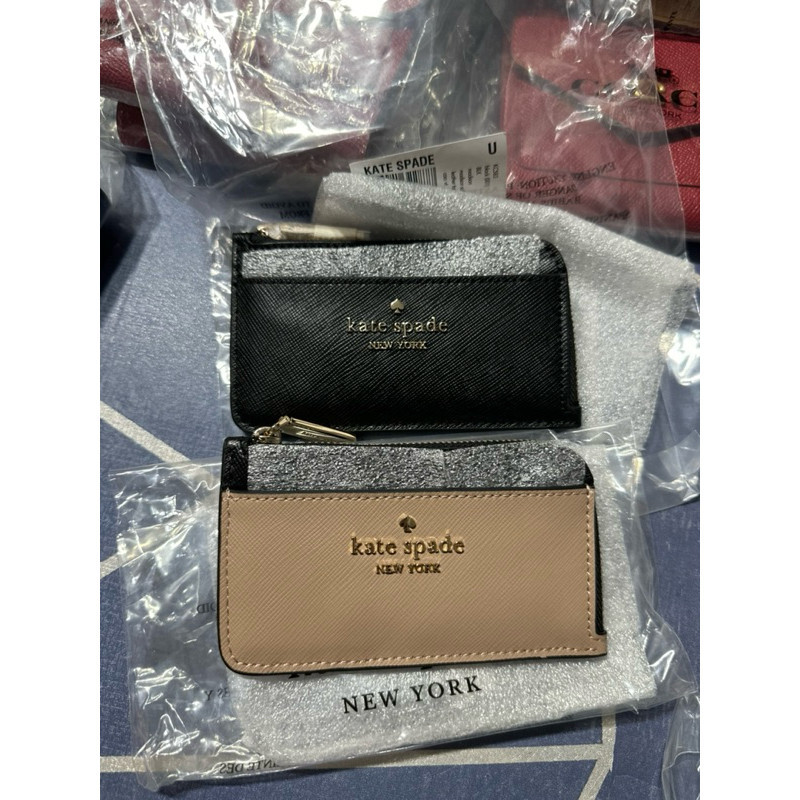 ORIG & IMPORTED Kate Sp@de KS Madison Top Zip Card Holder Wallet in ...