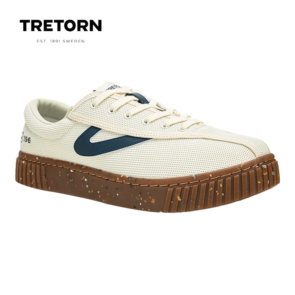 Tretorn Nylite Plus 196 Mens Shoes - Khaki/Blue | Shopee Philippines
