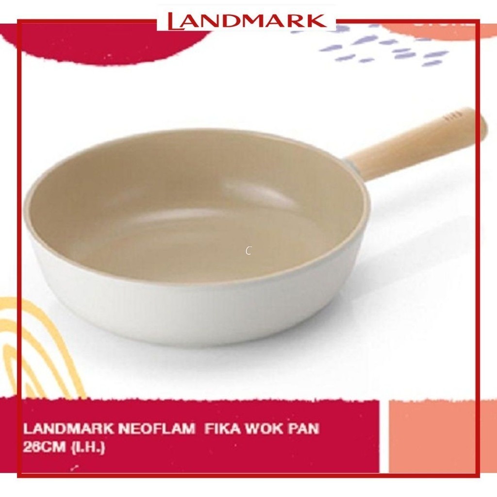 Neoflam Fika Wok Pan 26cm 26 x 26 x 8cm | Shopee Philippines
