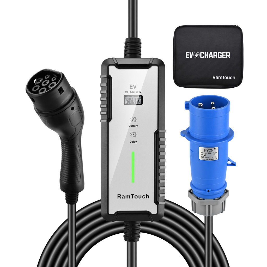 China Wholesale Portable Electric Car Charger 32 Amp Portable Ev ...