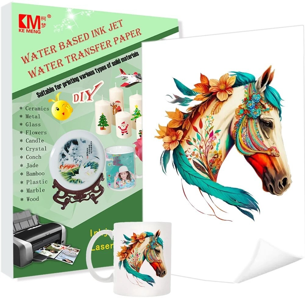 High Resolution DIY Design Cup for Inkjet Printer A4 Water Slide ...