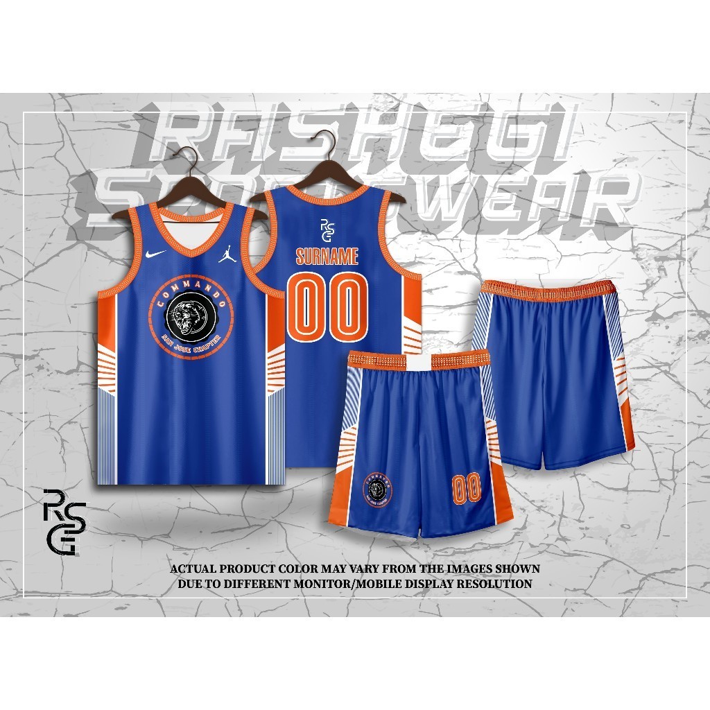 2024 RSG Customized Jersey Full Sublimation Cmmndo | Shopee Philippines
