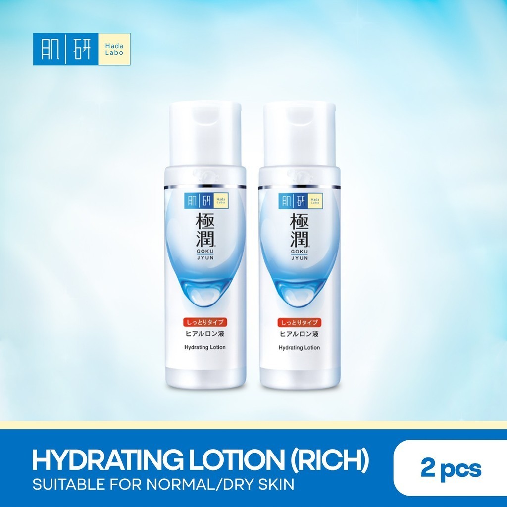 Hada Labo Hydrating Lotion (Rich) 170ml [Bundle of 2] | Shopee Philippines