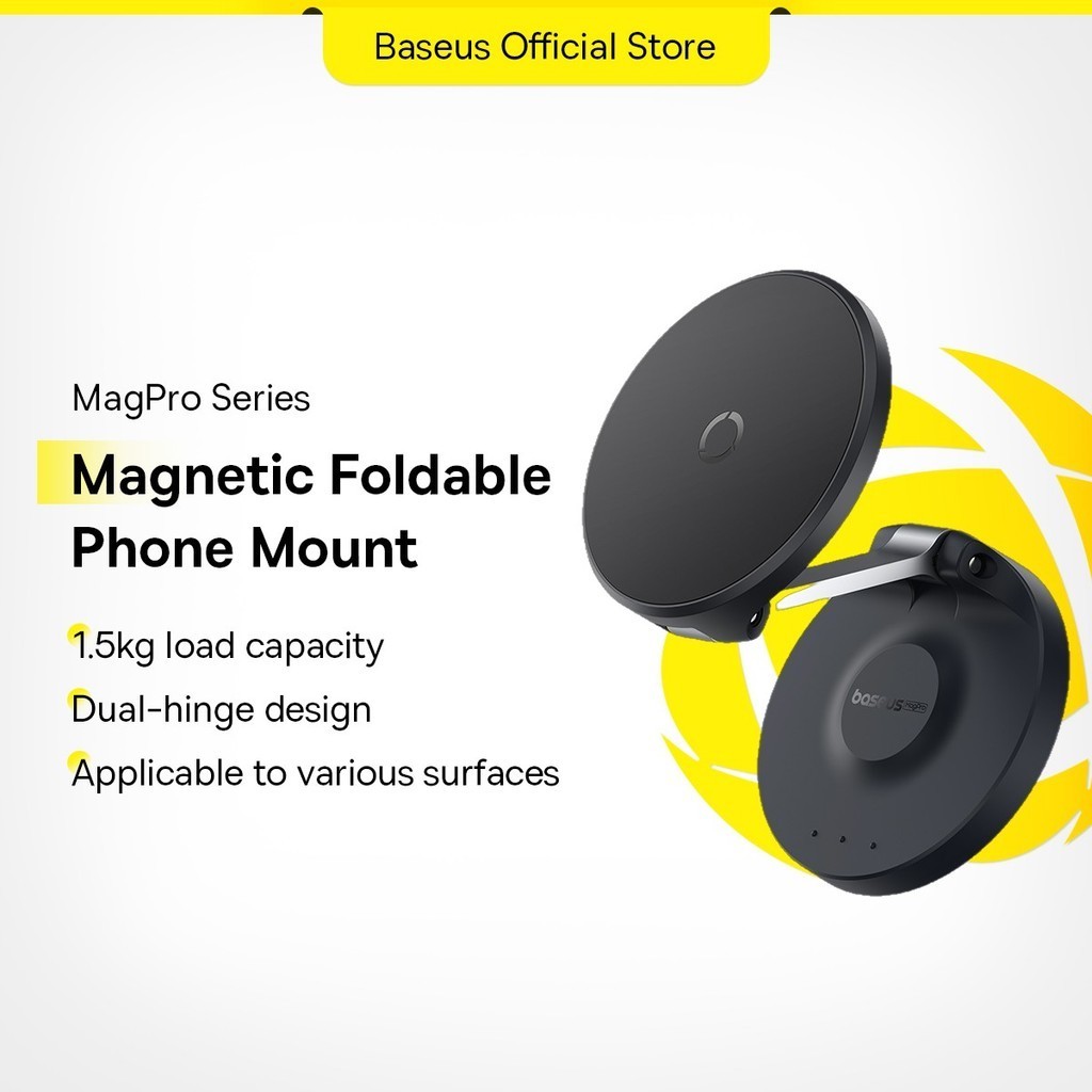 Baseus MagPro Series Magnetic Foldable Phone Mount Applicable To Various Surfaces Non-marking ...