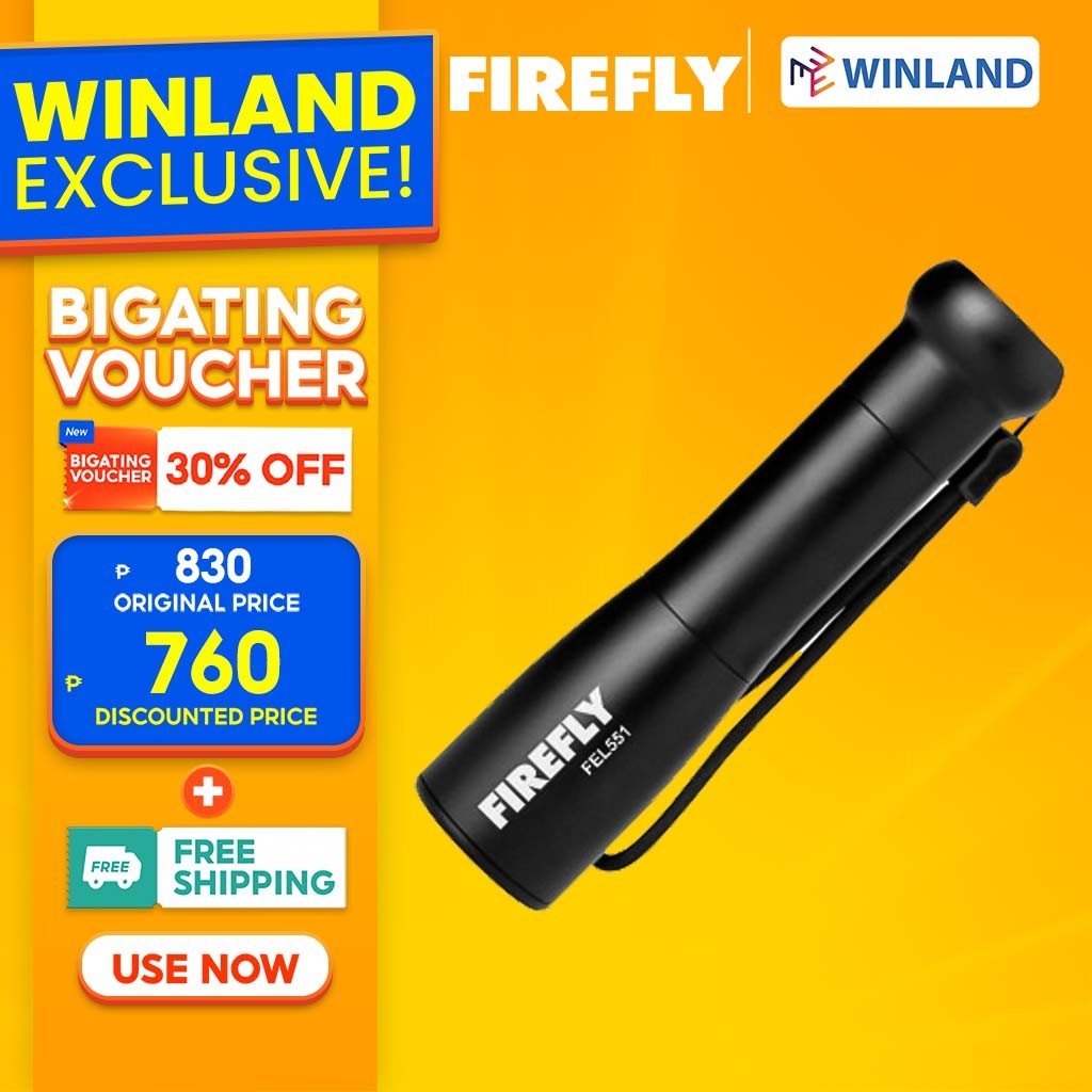 Firefly by Winland Handy High Power Emergency Flashlight with ...
