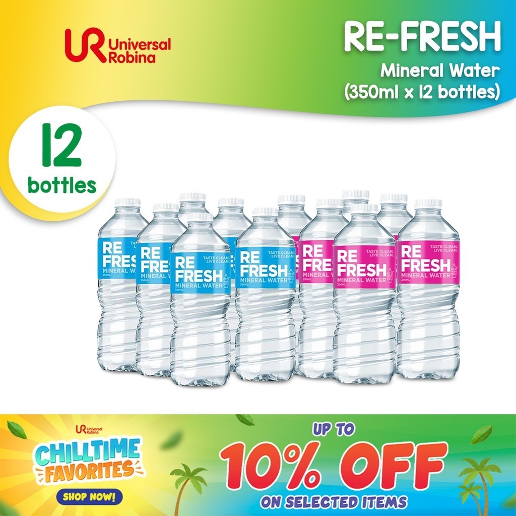 Refresh Mineral Water (350ml) - 24 pcs | Shopee Philippines