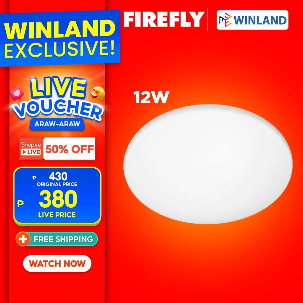 Firefly by Winland Basic Series LED Ceiling Lamp Classic ( 12W-24W ...