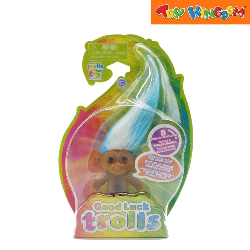 Head Start 65th Anniversary Good Luck Trolls Truth Blue White Hair ...