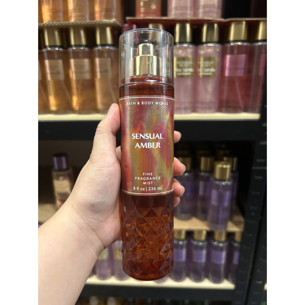 Bath & Body Works Sensual Amber Fine Fragrance Mist 236mL | Shopee Philippines