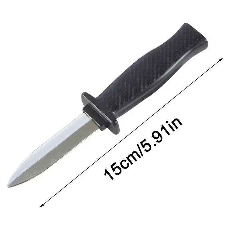 Halloween Party Toys Simulation Plastic Spring Retractable Fake Knife ...