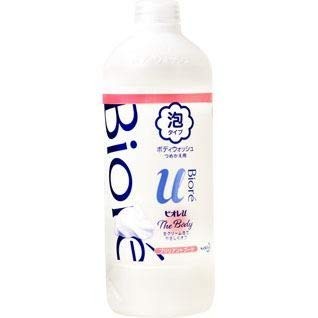 Biore U The Body Foam Type Brilliant Bouquet Scent Refill 450ml "Fresh cream foam with highly ...