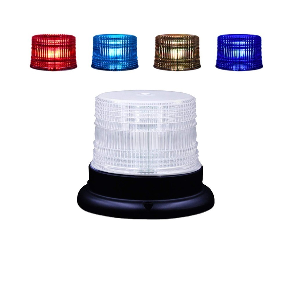 Led Warning Light 12V 24V 12W Revolving Crane Traffic Strobe Emergency ...