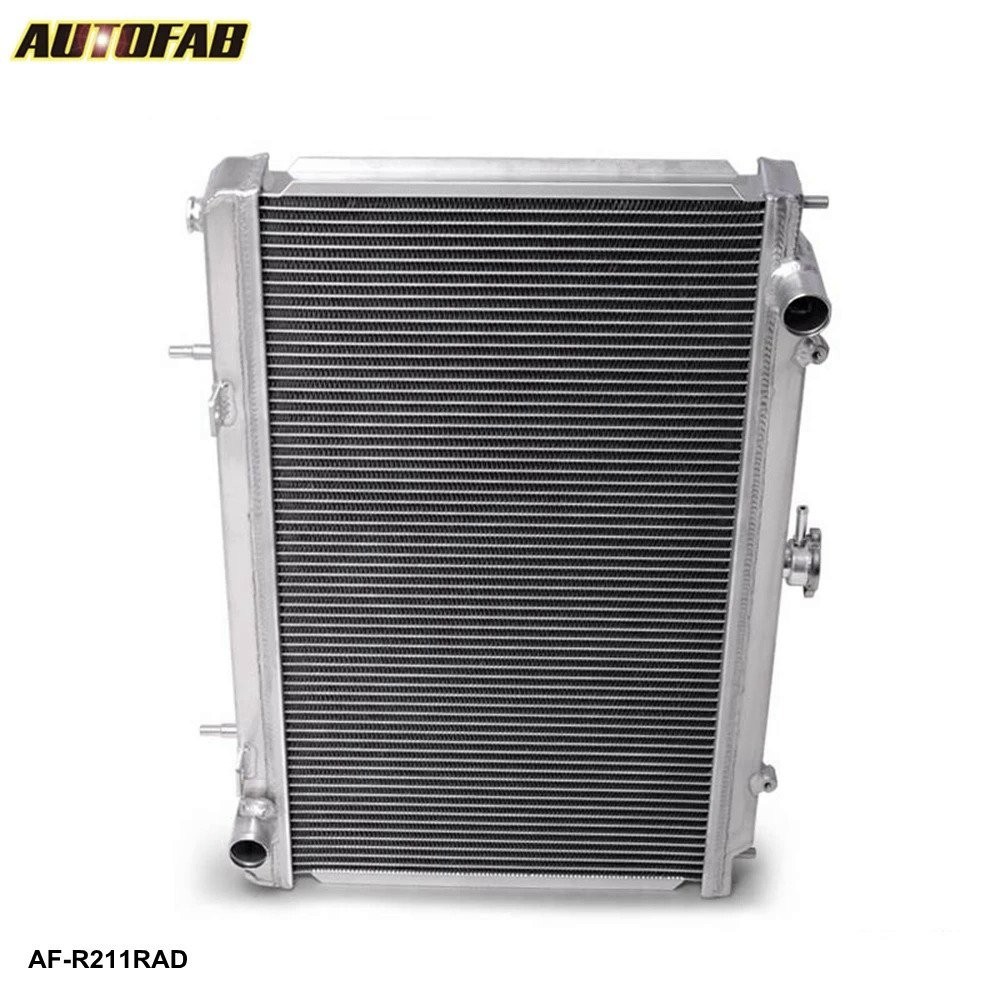 AUTOFAB - 2 Row Full Aluminum Cooling Radiator For 95-98 Nissan 240SX ...
