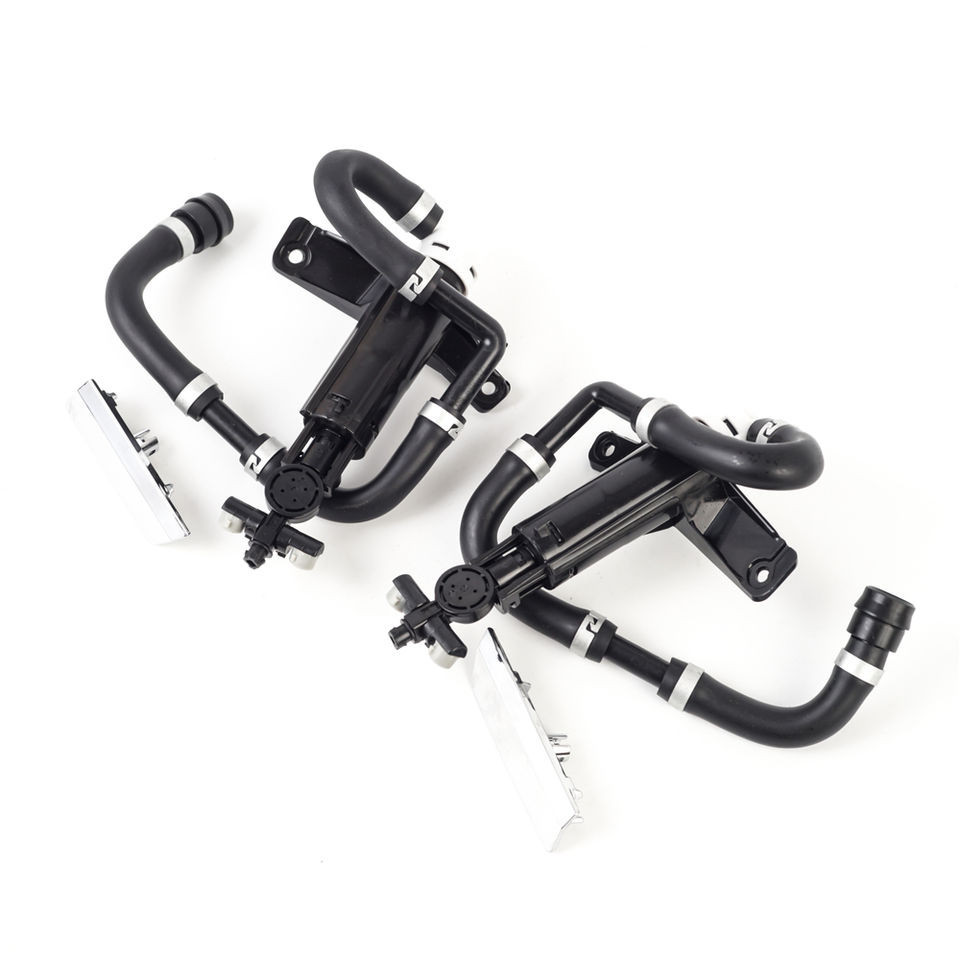 Pair of Car Front Headlight Washer Sprayer Nozzle Pump Cylinder For ...