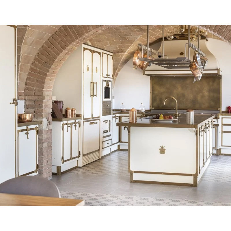 Kejia Lacquer White L Shape Modular Other Furniture Design Island ...