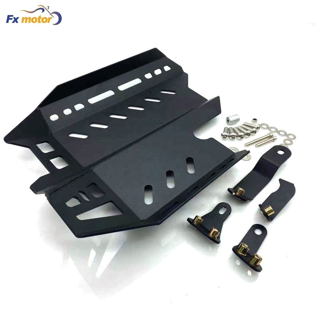 Stainless Motorcycle Chassis Protection Guard Skid plate For Honda ...