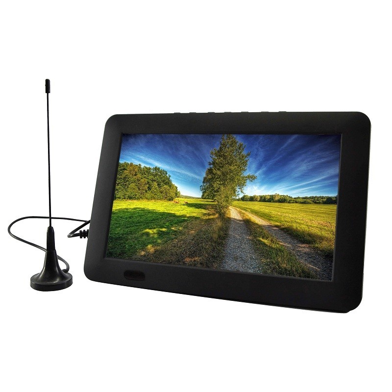 Hotsale Portable Digital TV 9inch LCD DVB-T2 ATSC ISDB 12V Car TV With ...