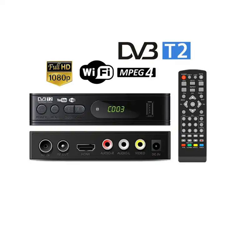 New HD Digital Set Top Box dvb t2 TV tuner decoder receiver server ...