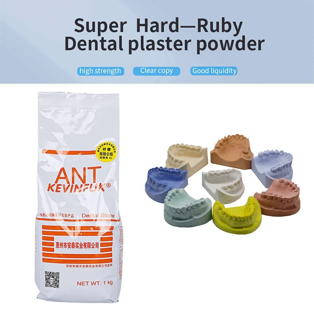 Dental Gypsum Lab Plaster Model Materials Powder Product Alginate Mold ...