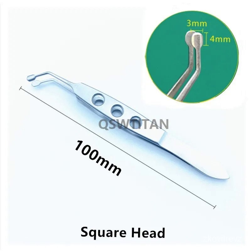 1pcs Eyelid Massaging Forceps Ophthalmic Tweezers Cosmetic Plastic ...